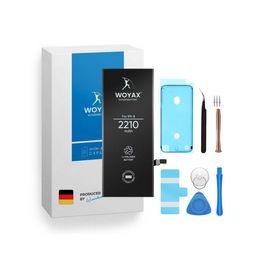 Woyax Wunderbatterie Akku für iPhone 8 2210 mAh Hohe Kapazität Ersatzakku Handy-Akku 2100 mAh (3