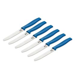 Böker Böker Brötchenmesser Brötchenmesser Tomatenmesser Blau Set 6 Stück