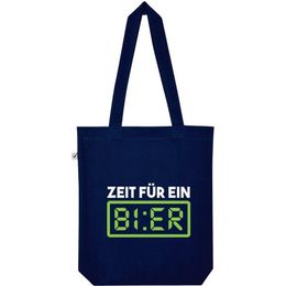 Youth Designz Tragetasche Zeit Bier Jutebeutel Tasche Lange Henkel