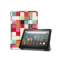 Lobwerk Tablet-Hülle Schutzhülle für Amazon Fire HD8/Plus 2020/2022 (10/12.Gen) 8.0 Zoll