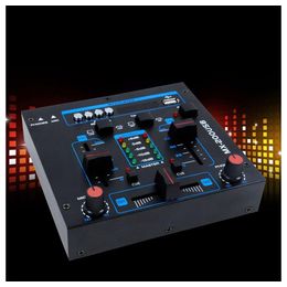 etc-shop Mischverstärker (DJ Mischpult Party Musikanlage Mixer USB/MP3 Crossfading)
