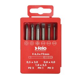 felo Bit-Set felo Profi Bitbox 73 mm