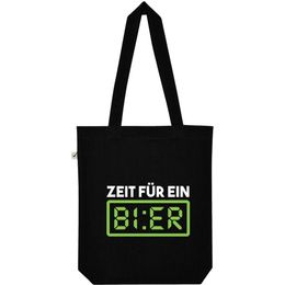 Youth Designz Tragetasche Zeit Bier Jutebeutel Tasche Lange Henkel