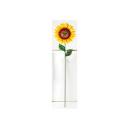 BURI Gartenstecker Gartenstecker Sonnenblume 82cm Dekoration Erdspieß Blüte Stab Figur Me