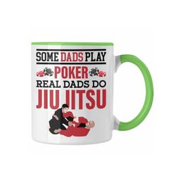 Trendation Tasse Jiu Jitsu Tasse Geschenk Vater Papa Geschenkidee Vatertag Lustiger Spr