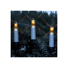 MARELIDA Christbaumkerzen Kerzenlichterkette Weihnachtsbaum 16 Baumkerzen E10 7