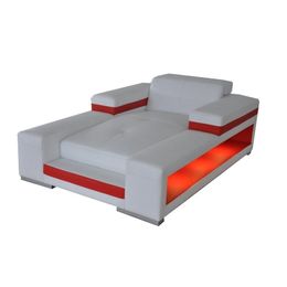 JVmoebel Chaiselongue Modern Leder Komfort Liegen Liegesessel Relaxliege Neu