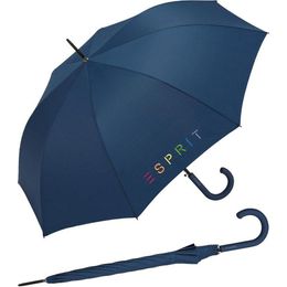 Esprit Langregenschirm Damen-Regenschirm Colorful Logo