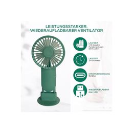 MAQETARA Products Mini USB-Ventilator Hand Ventilator tragbarer USB Lüfter