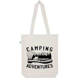 Youth Designz Tragetasche "Camping Adventures" Jutebeutel Tasche Lange Henkel