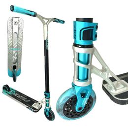 Madd Stuntscooter MGP Madd Gear MGX Extreme Stunt-Scooter H=90cm silber / türkis