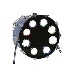 BASS DRUM O´S Bass Drum,BD-Fell Verstärkungsring 6" Black