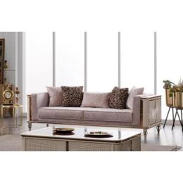 JVmoebel Wohnzimmer-Set Dreisitzer Couch Polster Sofa Sitzgarnitur 3+1 Sitz Klassische Möbel
