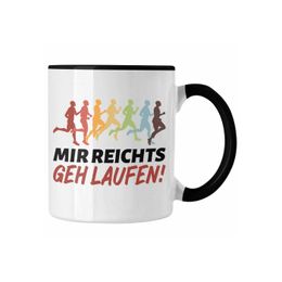 Trendation Tasse Mir Reichts Ich Geh Laufen Tasse Geschenk für Jogger Läufer Geschenkid
