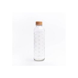 Yogabox Trinkflasche CARRY 0.7 l FLOWER OF LIFE GLAS