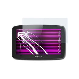 atFoliX Schutzfolie Panzerglasfolie für TomTom GO Basic 6 inch