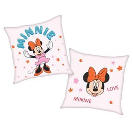 Disney Minnie Mouse Dekokissen Minnie Maus Love Kinder Deko-Kissen 40 x 40 cm Disney Minnie Mouse