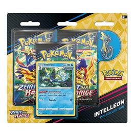 POKÉMON Sammelkarte Intelleon 3 Booster-Packs Pokemon Karten deutsch Zenit der Könige