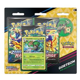 POKÉMON Sammelkarte Gortrom 3 Booster-Packs Pokemon Karten Zenit der Könige deutsch