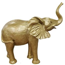 JVmoebel Skulptur, Designer Figur Statue Moderne Figuren Dekoration Elefant Deko Garten Skulpturen