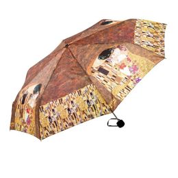 Luckyweather not just any other day Taschenregenschirm Regenschirm Motiv THE KISS Taschenschirm