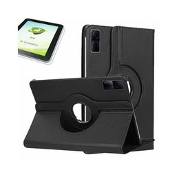 Wigento Tablet-Hülle Für Xiaomi Redmi Pad 10.6 Zoll 360 Grad Rotation Tablet Tasche Hülle Case Cover Etui Schutz Neu