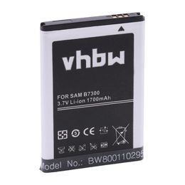 vhbw kompatibel mit Samsung Intercept R880
