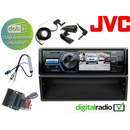 DSX JVC TFT Bluetooth DAB+ USB Radio für VW Golf 4 Autoradio (Digitalradio (DAB)