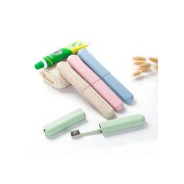 Malantis Zahnbürstenhalter Premium Zahnbürsten Etui für Reisen in 4 Farben