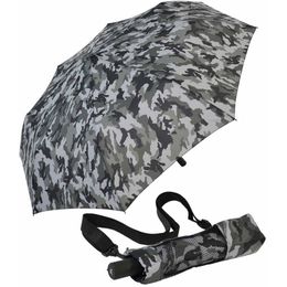 iX-brella Stockregenschirm XXL Trekking-Schirm mit farblich passender Umhängetasche