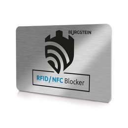 Burgstein Kartenetui RFID Blocker Karte NFC Schutz