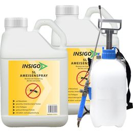 INSIGO Ameisengift Anti Ameisen-Spray Ameisen-Mittel Ungeziefer-Spray