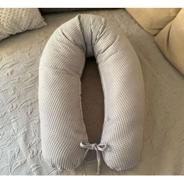 Loolay Stillkissen WAFFELPIQUE/ GLATT Baumwolle Schwangerschaftskissen Stillkissen +Bezug