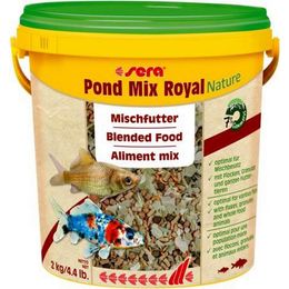 Sera Aquariendeko Sera pond mix royal nature Teichfutter-Mix Großgebinde 10 Liter