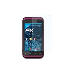 atFoliX Schutzfolie Displayschutz für HTC Rhyme