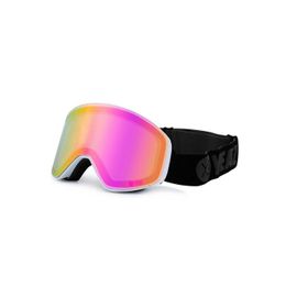 YEAZ Skibrille APEX magnet-ski-snowboardbrille pink
