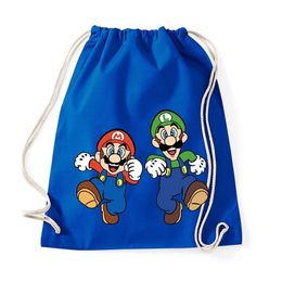 Youth Designz Turnbeutel Mario & Luigi Baumwoll Tasche Turnbeutel