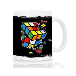 style3 Tasse, Keramik, Explodierender Zauberwürfel Kaffeebecher Tasse puzzle würfel rätsel rubicon sheldon speed