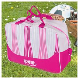 etc-shop Stuhl, Kühltasche Lunchtasche Picknicktasche Nylon 20 Liter pink weiß