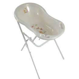 KiNDERWELT Babybadewanne Badewanne 84 cm Winnie Pooh + Badewannenständer