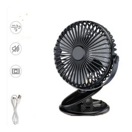 XDeer Mini USB-Ventilator Leise Tischventilator Clip Fan