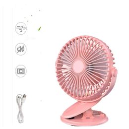 XDeer Mini USB-Ventilator Leise Tischventilator Clip Fan