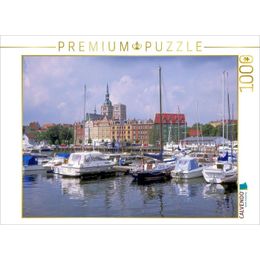 Calvendo Puzzle Calvendo Puzzle Segelschiffhafen Stralsund 1000 Teile Lege-Größe 64 x 48 cm Foto-Puzzle Bild von Lothar Reupert