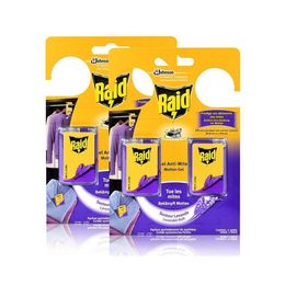 Raid Insektenfalle 2x Raid Motten-Gel Lavendel-Duft