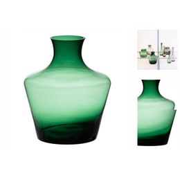 Bigbuy Dekovase Vase 21 x 21 x 25 cm grün Glas