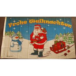 flaggenmeer Flagge Frohe Weihnachten 80 g/m²