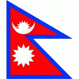 flaggenmeer Flagge Nepal 80 g/m²