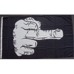 flaggenmeer Flagge Hand mit Stinkefinger 80 g/m²