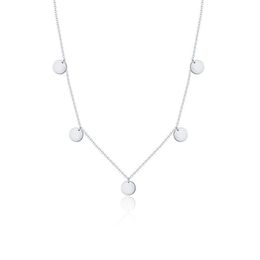 Hey Happiness Charm-Kette Damen Choker Kette Plättchen hängend