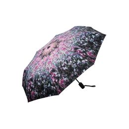 VON LILIENFELD Taschenregenschirm Motivschirm Claude Monet: Der Garten Kunst Stabil Leicht Kunst Blumen